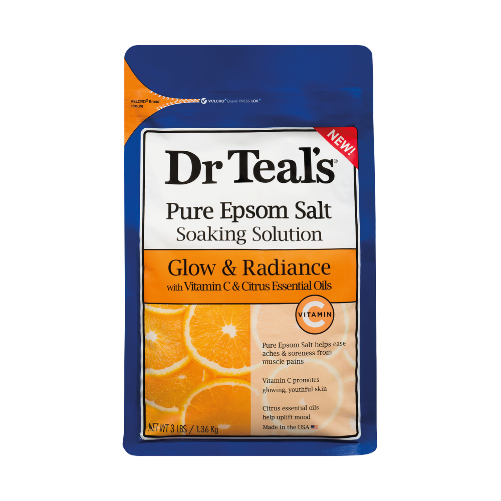 Pure Epsom Salt Soaking Solution Glow & Radiance - Dr Teals